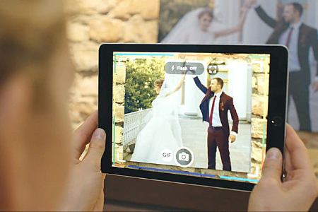 Augmented reality canvas | Overly app