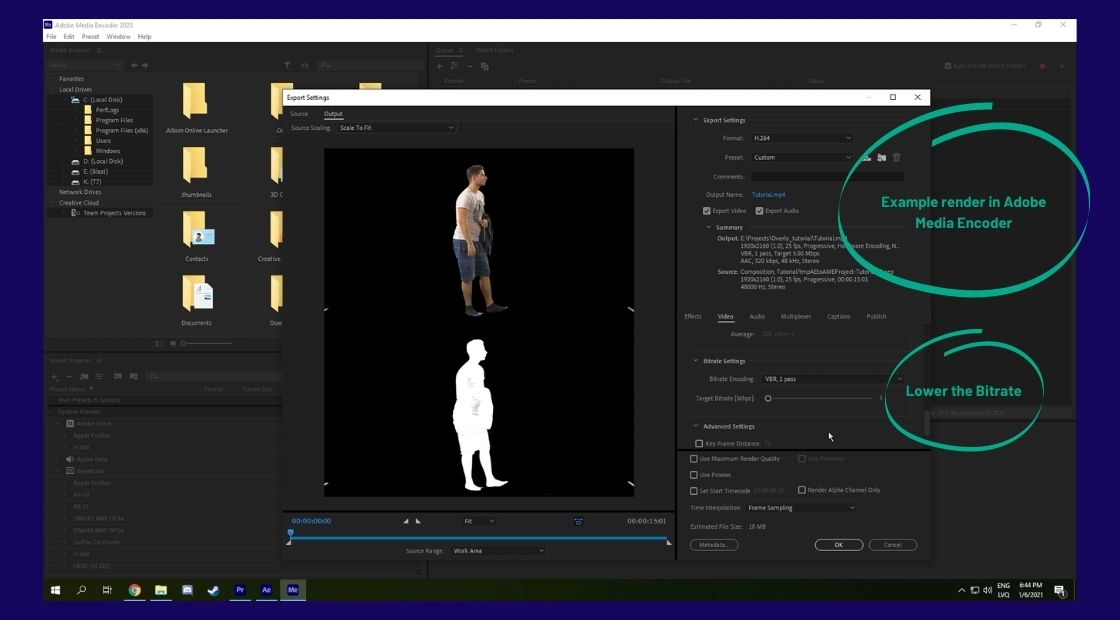 How to create a transparent video your AR project