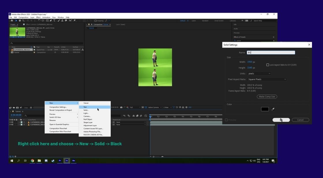 How to create a transparent video your AR project