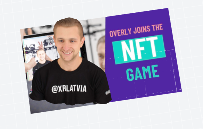 Overly now lets you easily showcase NFTs in augmented reality